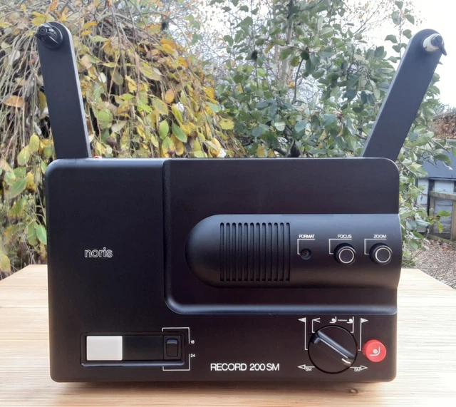 NORIS RECORD 200 SM Super 8 Standard 8 Cine Projector Works ...