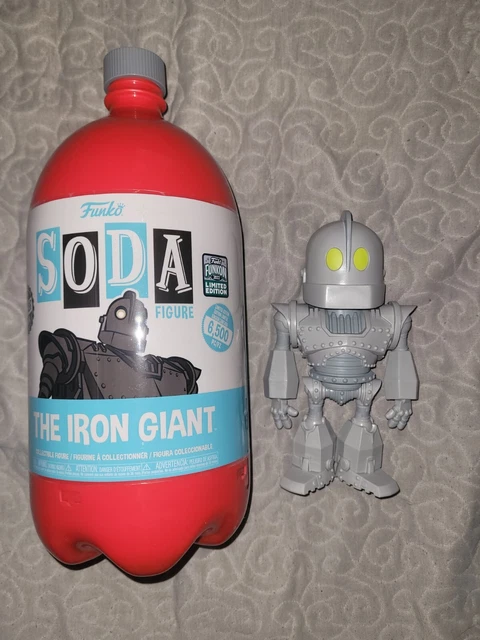 FUNKON 3 LITER Soda Common The Iron Giant 2022 Limited Edition Figure ...