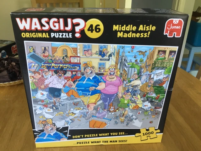 WASGIJ , MIDDLE Aisle Madness!, 1000 Pieces COMPLETE £3.84 - PicClick UK