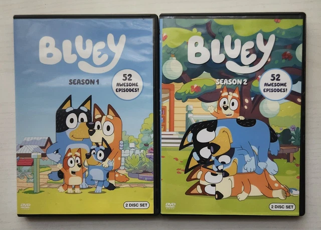 BLUEY COMPLETE SEASONS 1 One 2 Two COMPLETE (DVD) Plus Australian ...