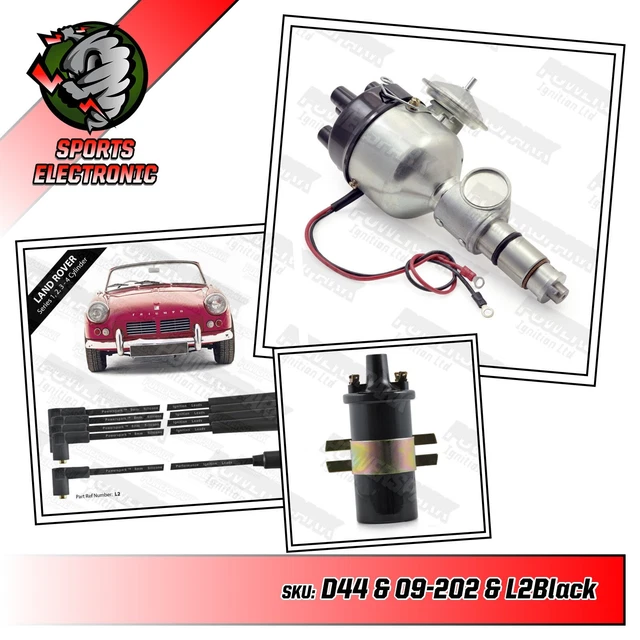 TRIUMPH SPITFIRE DELCO type distributor tachometer drive with HT leads ...