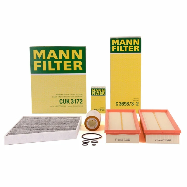 MANN FILTERSET FÜR MERCEDES W211 S211 E230-E55AMG C219 CLS280-500 M112 ...
