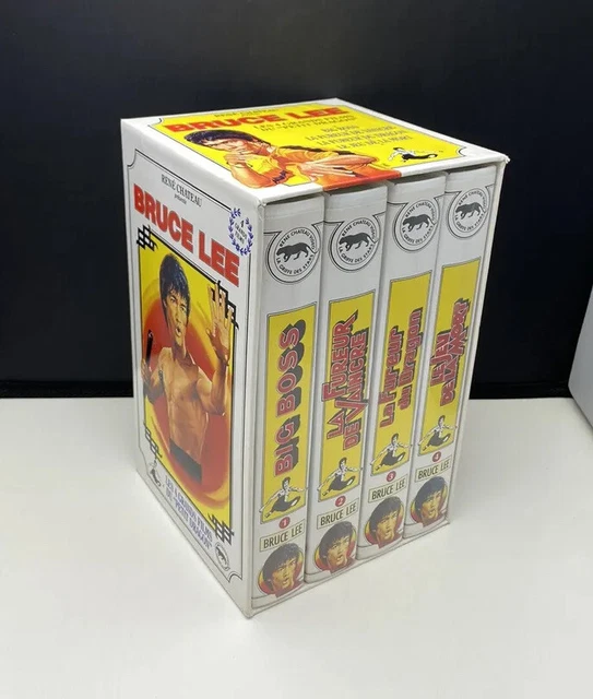 COFFRET VHS BRUCE Lee Rene Chateau Cassette Video Tres Bon Etat Vf EUR ...