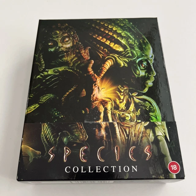SPECIES COLLECTION 1-4 Blu ray Collector's Deluxe Edition 88 Films ...