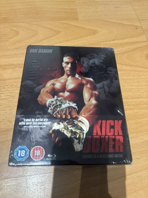 KICK BOXER STEELBOOK Blu Ray Region B NEW Sealed! Rare JCVD movie £62. ...