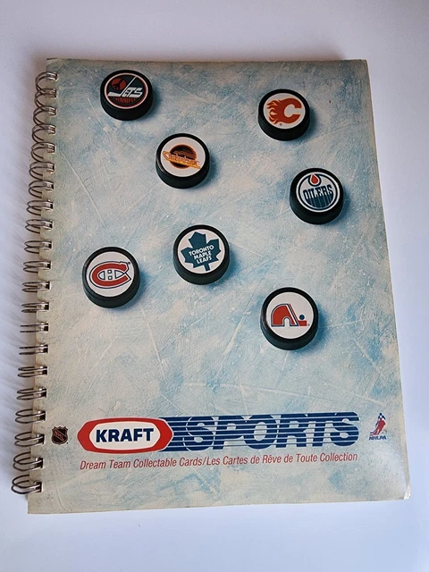 1986-87 NHL KRAFT Hockey Drawing Complete Set Of 81 Cards With Book ...