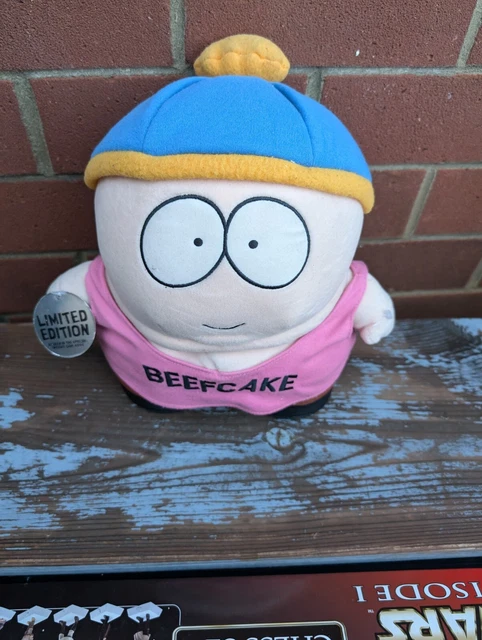 VINTAGE SOUTH PARK Plush Eric Cartman Beef Cake 11” Comedy Central '98 ...