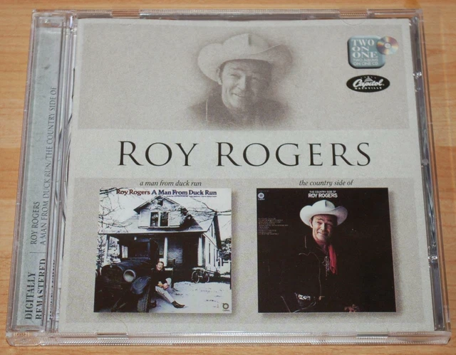ROY ROGERS - A Man From Duck Run / The Country Side Of - 1999 UK EMI 2 ...