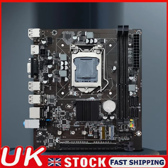 H61 M-ATX MAINBOARD 1600MHz RAM 16GB Motherboard Set SATA2.0 LGA1155 for I3 2130 £30.89 ...