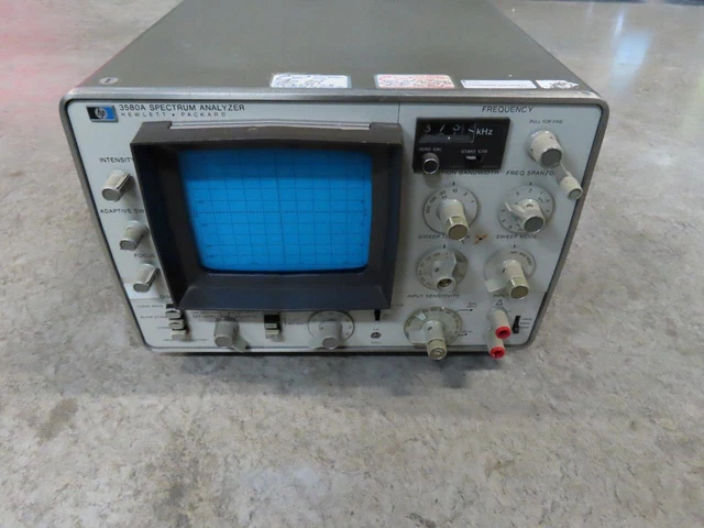 HP HEWLETT PACKARD 3580A Spectrum Analyzer / For Parts Or Repair $389. ...