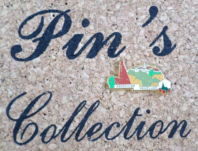 PBVF - PIN'S of the Most Beautiful Villages of France "ROUSSILLON ...