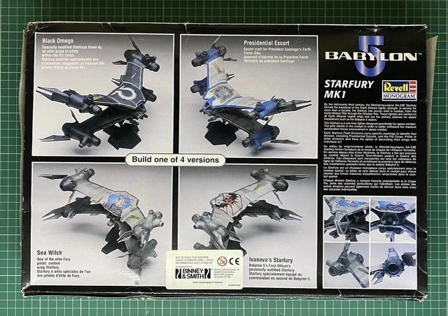 BABYLON 5 : Starfury MK1 Model Kit by Revell Monogram (85-3621) £125.00 ...