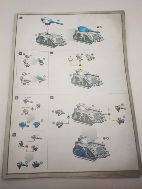 WARHAMMER 30K/40K LEGIONS Imperialis - Predator Tanks *3x NoS* £37.66 ...