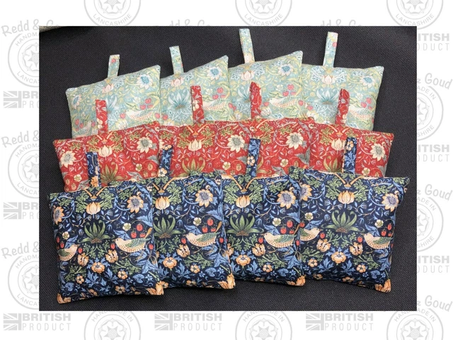LAVENDER BAG WILLIAM Morris — Strawberry Thief Design Cotton Fabric ...