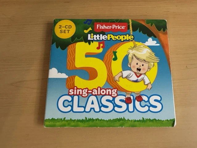 FISHER PRICE LITTLE People 50 Sing-Along Classics 2 CD Value Set £8.12 ...