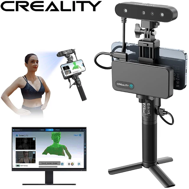 CREALITY CR-SCAN FERRET Pro 3D Scanner for 3D Printing&Modeling for iOS ...