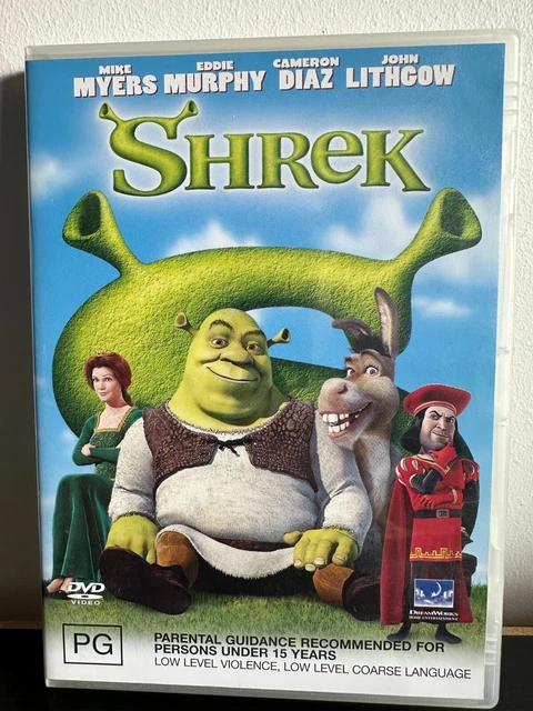 SHREK DVD, 2001, Mike Myers , Eddie Murphey Region 2,4 £3.08 - PicClick UK