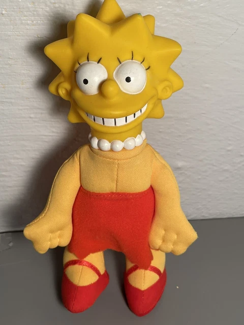 PELUCHE VINTAGE BURGER King Simpson 1990 Lisa Simpson EUR 7,67 ...