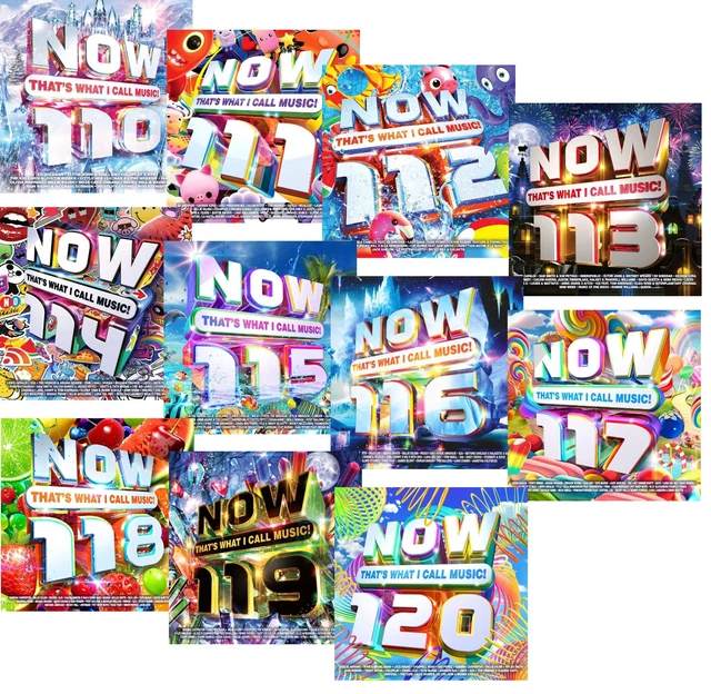 NOW THATS WHAT I Call Music 110 to 120 - All New & Sealed £9.45 ...