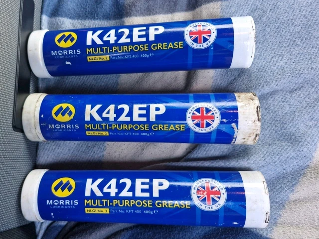 MORRIS LITHIUM MULTI Purpose Grease 400g - Bearings & Chassis x3 £10.53 ...
