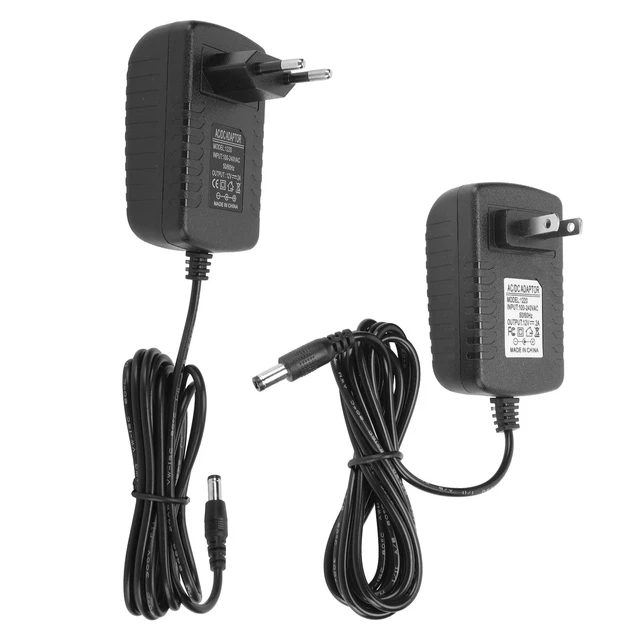 12V 2A EXTERNAL Power Adapter AC To DC Low Voltage 3/4pin Connector ...