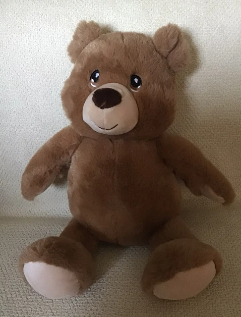 TESCO CAROUSEL TEDDY Bear Brown Soft Toy 36cm Plush Comforter £14.99 ...