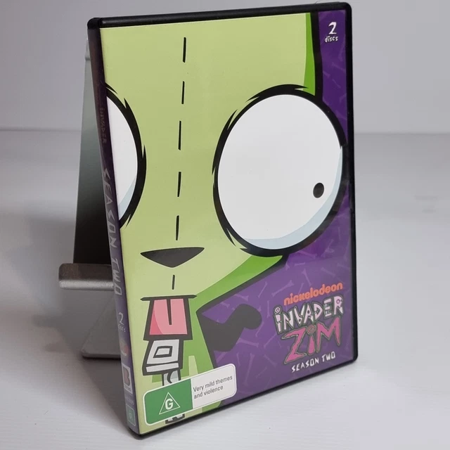 INVADER ZIM SEASON 2 NTSC Region Free Nickelodeon Animation 2 Disc $17. ...