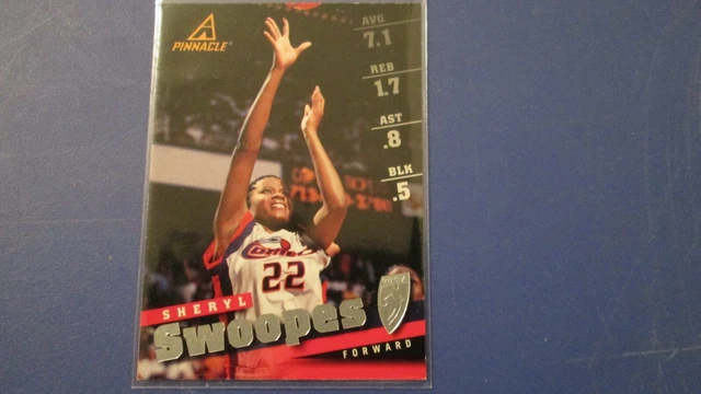 1998 PINNACLE WNBA Basketball Sheryl Swoops Houston Comets EUR 5,51 ...