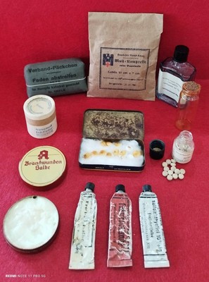 WW2 GERMAN WEHRMACHT Luftwaffe First Aid Medical Kit German £85.83 ...
