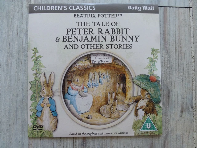 BEATRIX POTTER THE Tale Of Peter Rabbit & Benjamin Bunny Promo Dvd 77 ...