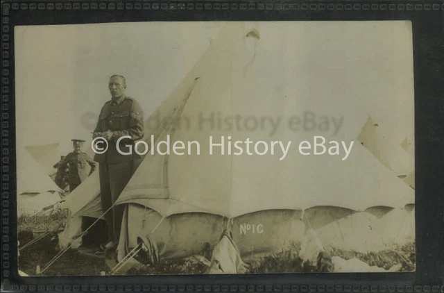 REAL SOLDIER Military Portrait Photo Border Regiment Ww1 Rp Postcard £ ...