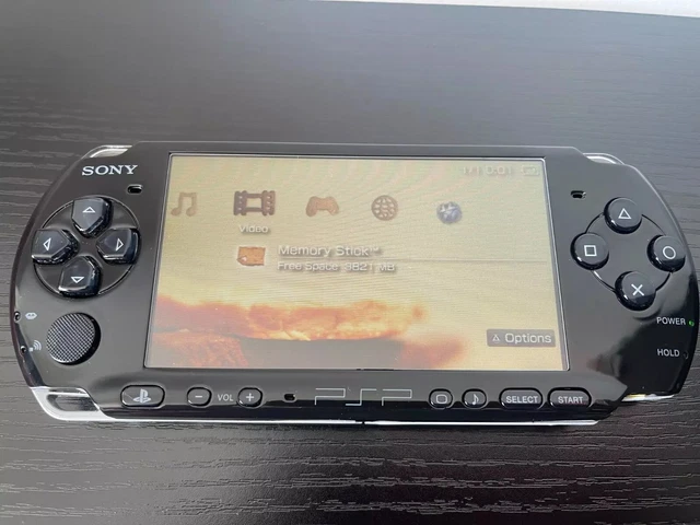SONY PSP 3000 Slim Black Handheld System New Battery Tested Working A ...