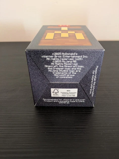 MINECRAFT MCDONALDS PROMO Toy - 29570-01 - Hamburglar Sealed NEW £9.26 ...