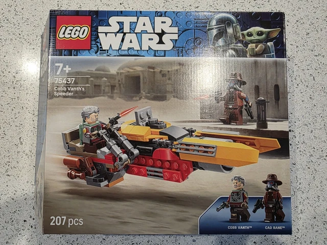 LEGO STAR WARS 75437 Cobb Vanth’s Speeder (2026) *BUILD ONLY. NO ...