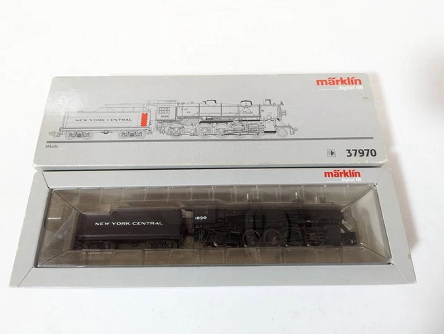 OPERATION CONFIRMED MÄRKLIN 0319 Top Steam Locomotive Ho Scale 37970 ...