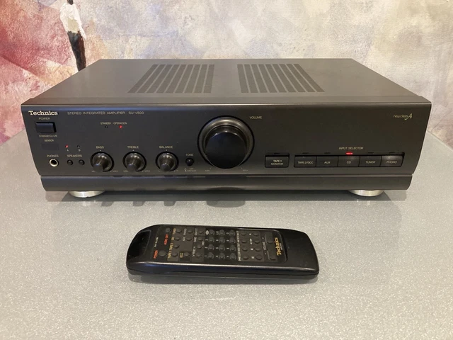 TECHNICS SU-A500 STEREO integrated Amplifier Amp with Remote Working ...