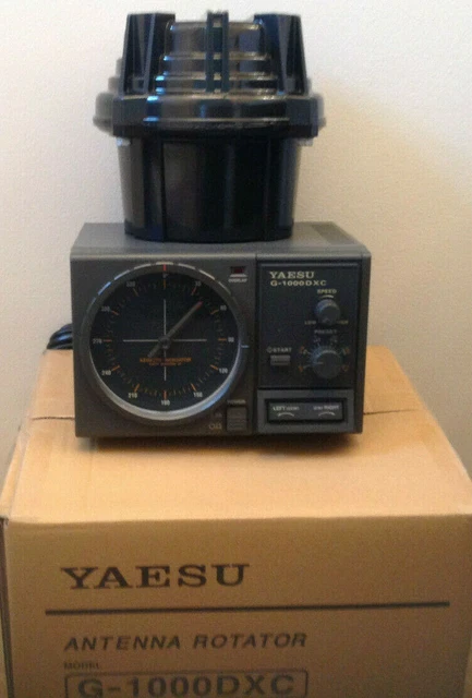 YAESU G1000DXC ROTATOR+CON'L BOX NEW Model + +GC03+25M cable with plugs ...