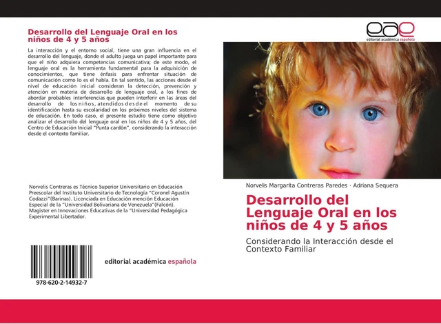 DESARROLLO DEL LENGUAJE Oral en los niños de 4 y 5 años | Paredes (u. a.) | Buch EUR 36,95 ...