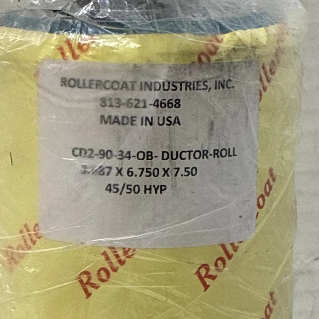 ROLLERCOAT INDUSTRIES DUCTOR CD2-90-34-OB Ductor Roll $25.16 - PicClick CA