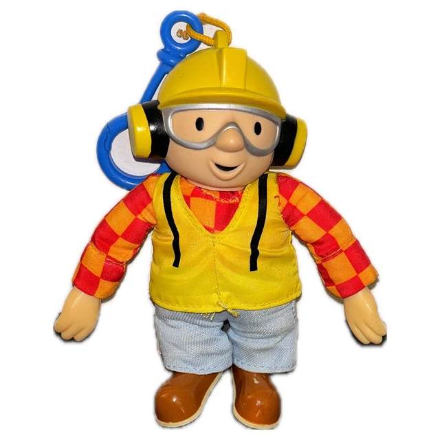 VINTAGE BOB DER Baumeister Figur - 2005 Plüsch Baustelle ...