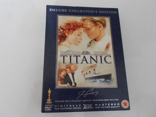 TITANIC - DELUXE Collector's Edition (DVD) - 4 Disc Set - James Cameron ...