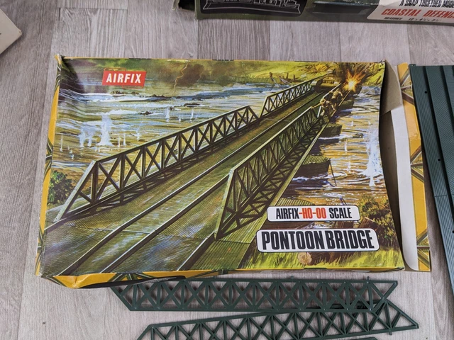 VINTAGE AIRFIX HO OO Scale Pontoon Bridge 1708 £20.00 - PicClick UK