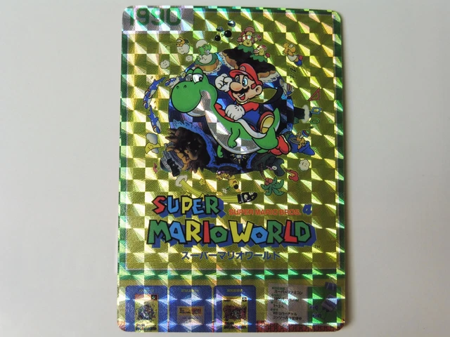 SUPER MARIO WORLD custom prism card super famicom EUR 8,90 - PicClick FR