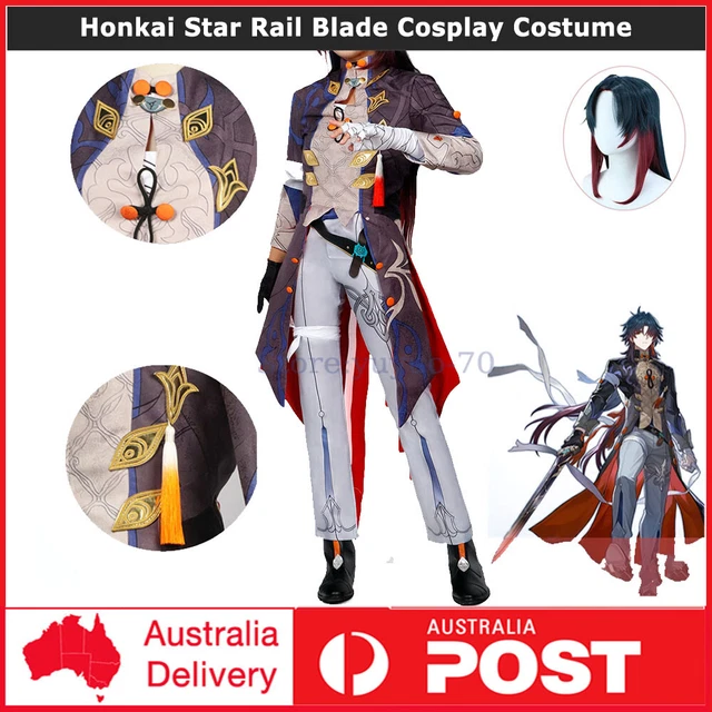HONKAI STAR RAIL Blade Cosplay Costume Completed Deluxe Outfit Unisex ...