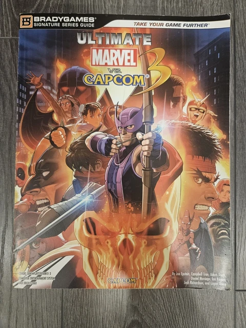 ULTIMATE MARVEL VS. Capcom 3 Brady Games Signature Video Game Strategy Guide $11.00 - PicClick CA