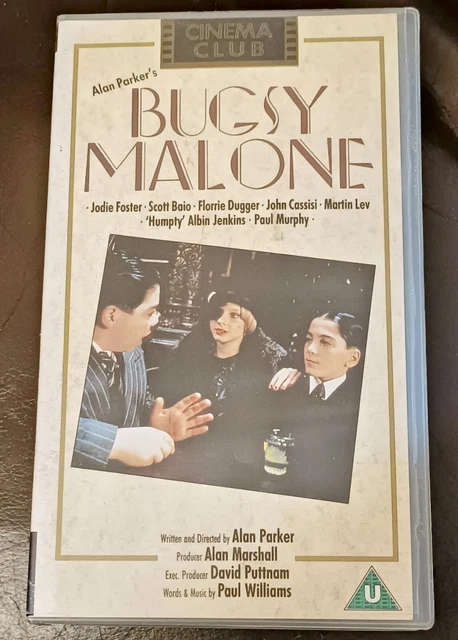 BUGSY MALONE UK VHS Film With Scott Baio & Jodie Foster - Classic Family Musical EUR 5,91 ...