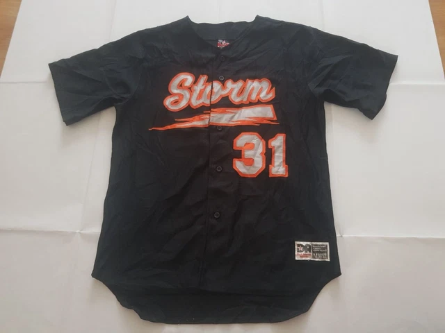 CUSTOM STORM BASEBALL jersey N°31 official Alleson brand size: M $39.00 ...