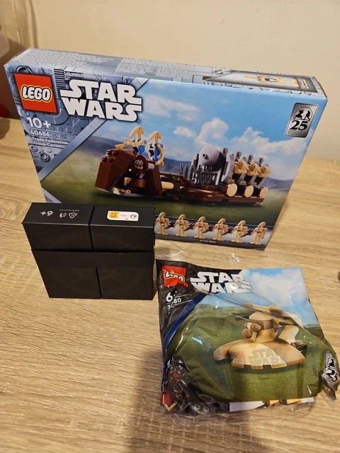 LEGO STAR WARS May 4th 2024 GWP Promo 40686 Troop Carrier, 30680, And ...