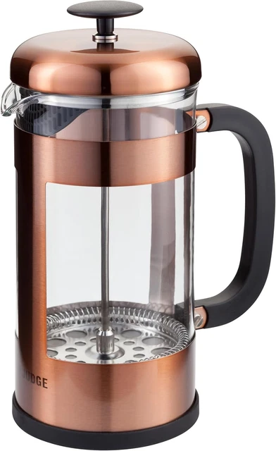JUDGE GLASS CAFETIERE, 8 Cup Coffee Maker (1L), Removable Base, Scratch ...