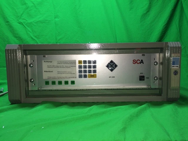SCA SCHUCKER APC3000 Terminale Operatore On/Off-Rig Con Cpu Apc3000-20 ...